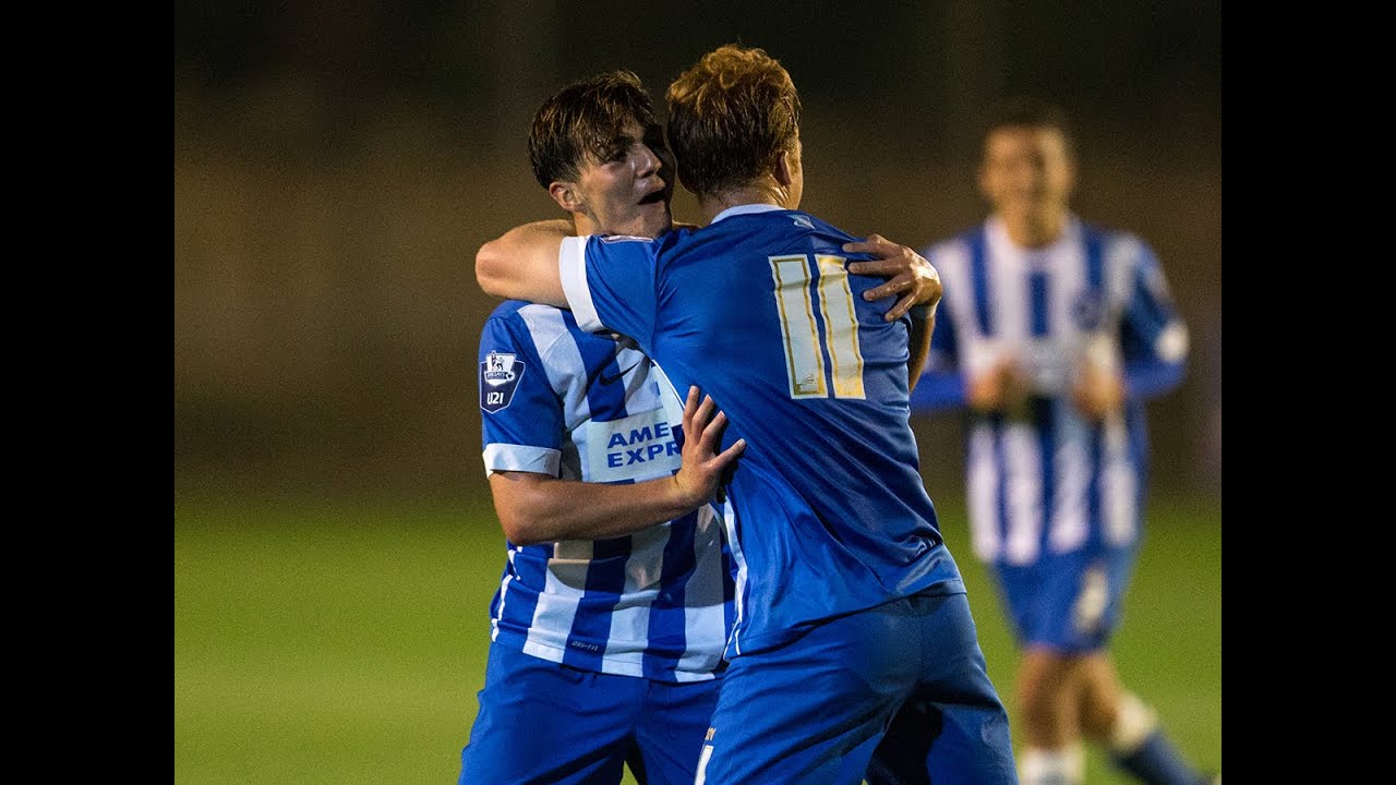 JESSE STARKEY'S BRILLIANT FREE KICK FOR BRIGHTON & HOVE ALBION U21 TEAM ...