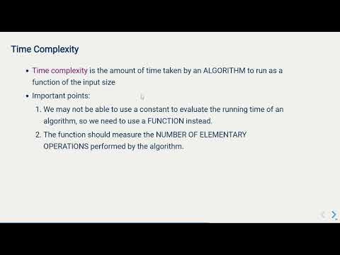 COMP1010 Week 12 Lecture: Introduction to Complexity Analysis Part 2 - YouTube