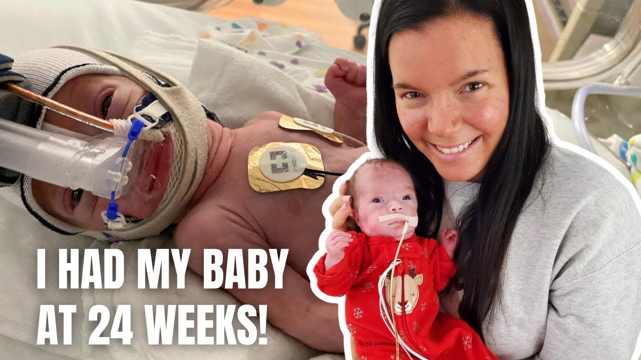 Birth Vlog: My Emergency Delivery at 24 Weeks Because of Preeclampsia ...