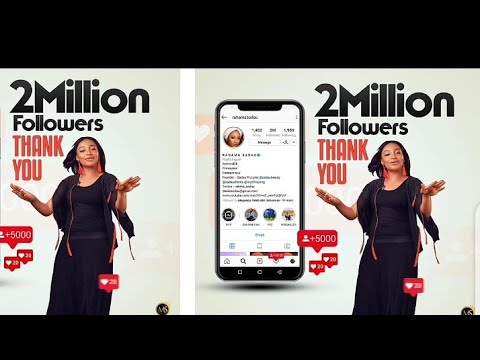Rahama sadau shugaban masoya ta samu mabiya 2m a Instagram - YouTube