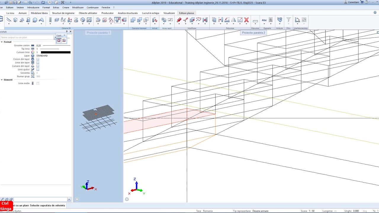 42 Armare 3d scara - YouTube