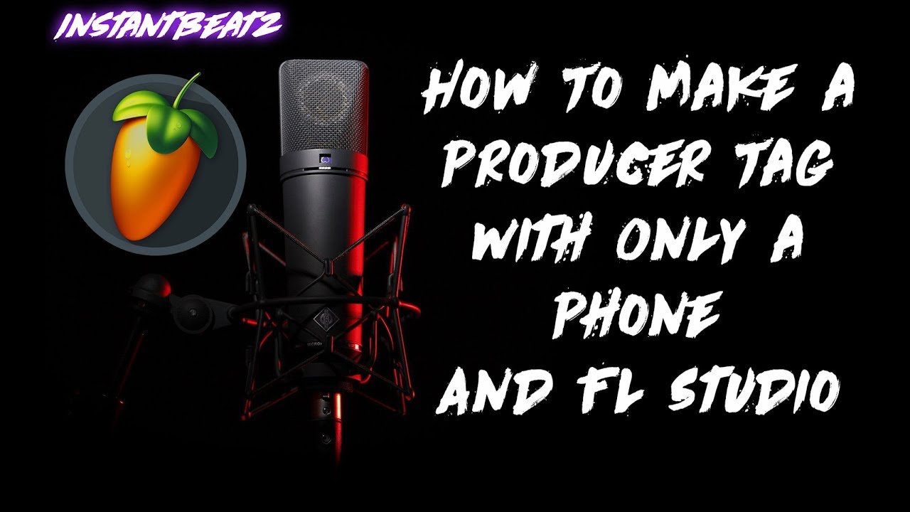 How to make a PRODUCER TAG with a PHONE and STOCK/FREE Plug-INS ...