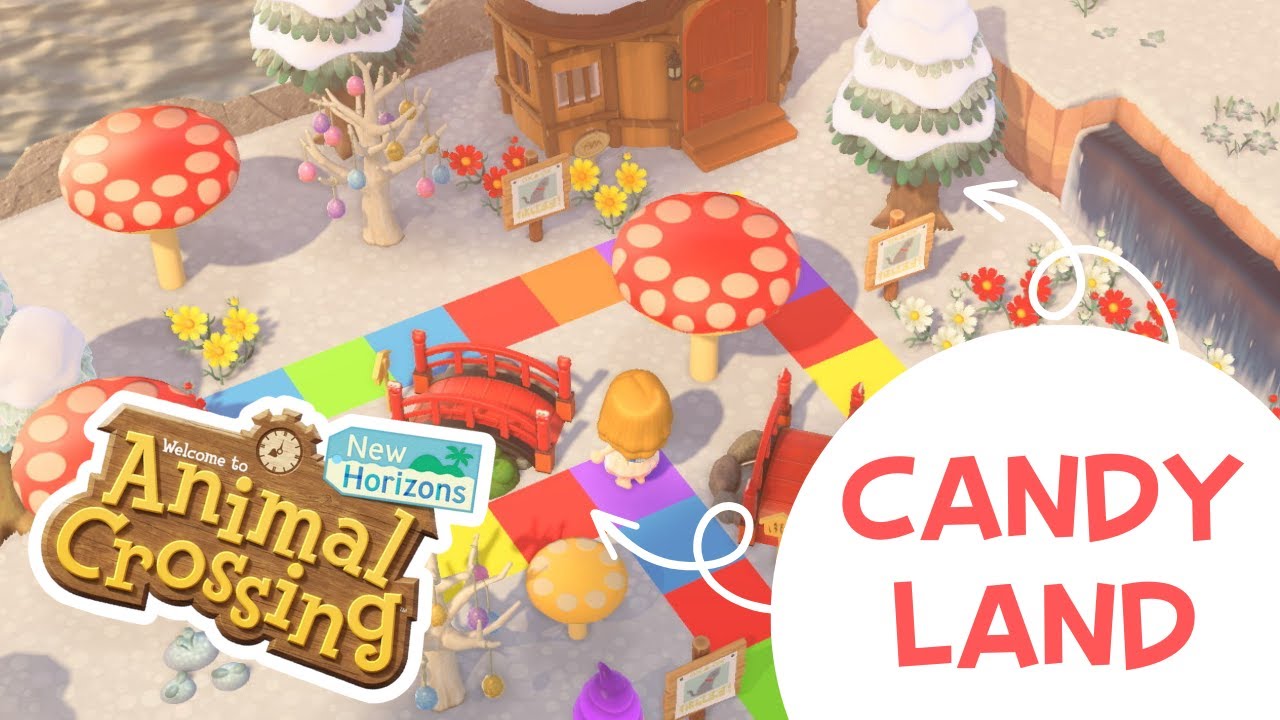 Can I Build A Giant Candy Land Board? /Animal Crossing *speed build ...