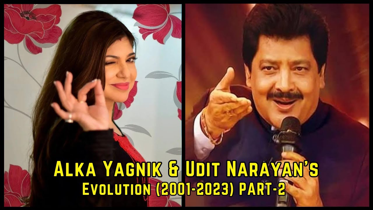 Alka Yagnik & Udit Narayan’s Evolution (2001-2023) PART-2 #singer #bollywoodsongs - YouTube Music