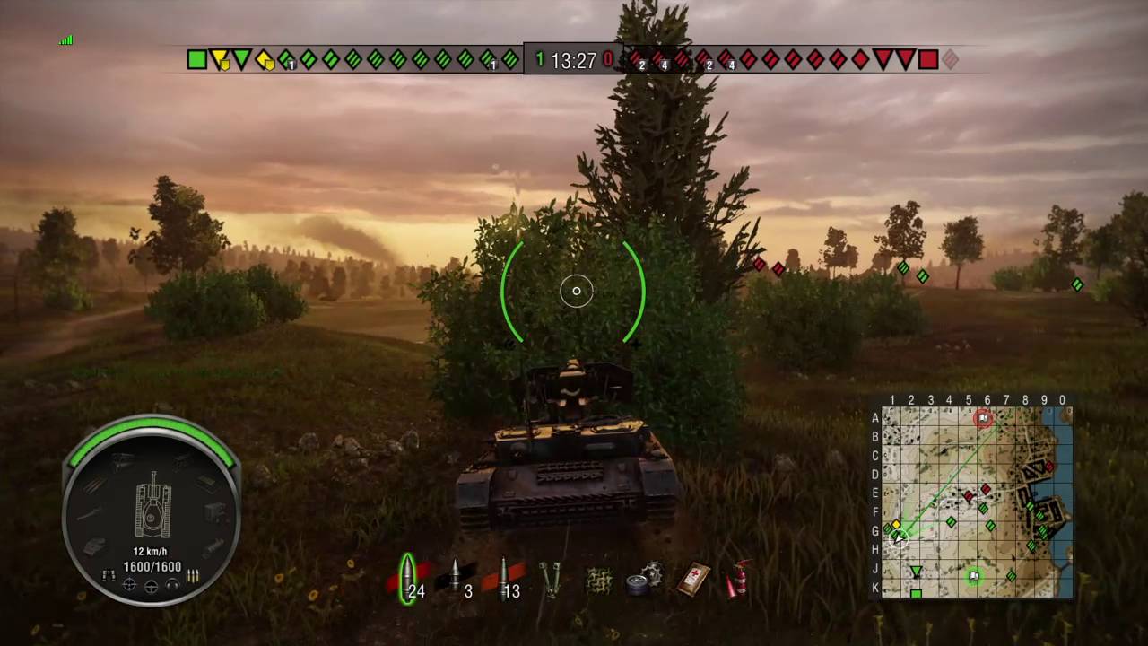 World of Tanks ps4 Wt auf pz IV 4 kills - YouTube