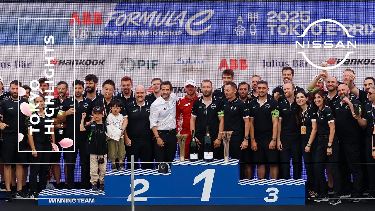 Tokyo E-Prix Highlights | Nissan Formula E - YouTube