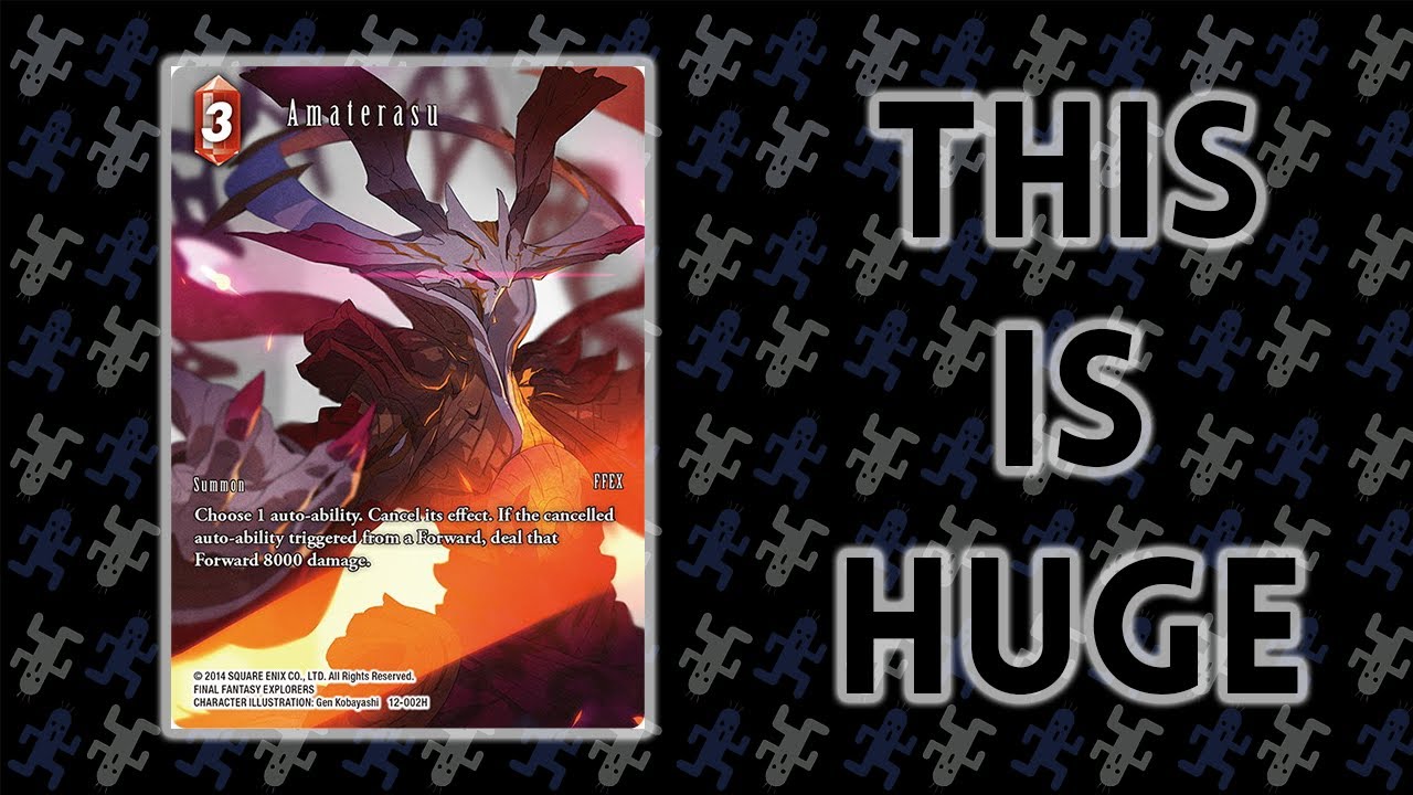 PROMO CARD LEAK CHANGES EVERYTHING // Final Fantasy TCG // Cymru ...