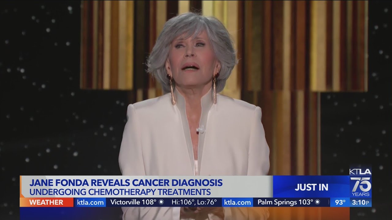 Jane Fonda diagnosed with cancer - YouTube