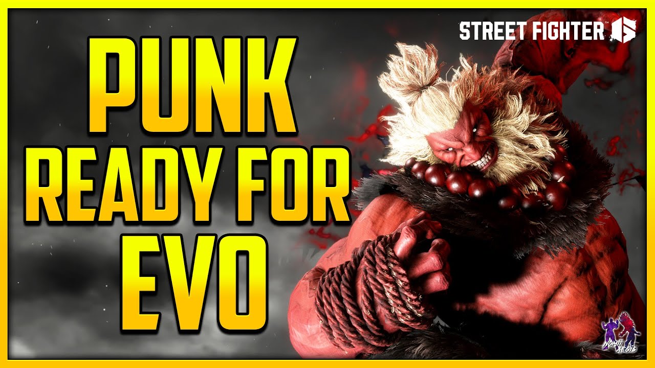 SF6 Season 2 Punk Akuma Looks Ready For EVO U.S.A !! 【Street Fighter 6 ...