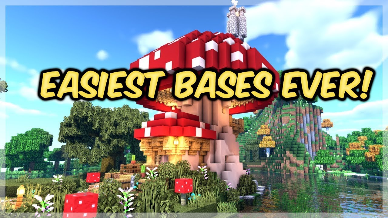 3 EASY Beginner Bases You NEED In Minecraft - YouTube