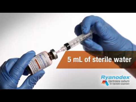 RYANODEX Reconstitution and Administration - YouTube