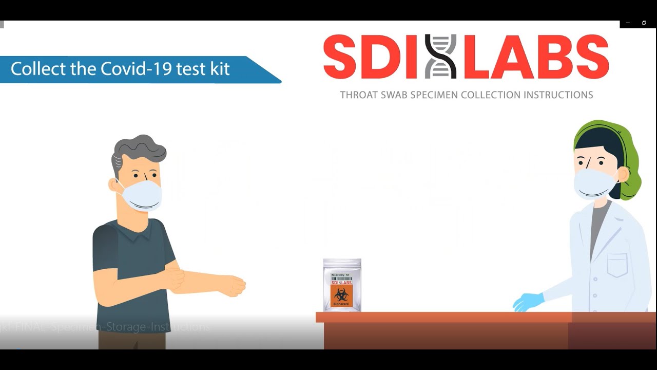 SDI Labs COVID-19 Specimen Collection Instructions - YouTube