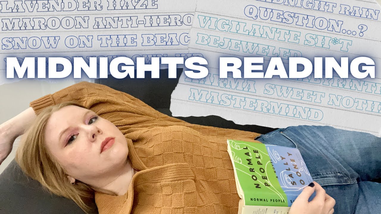Midnights Reading | Book Recs for Taylor Swift's Midnights - YouTube