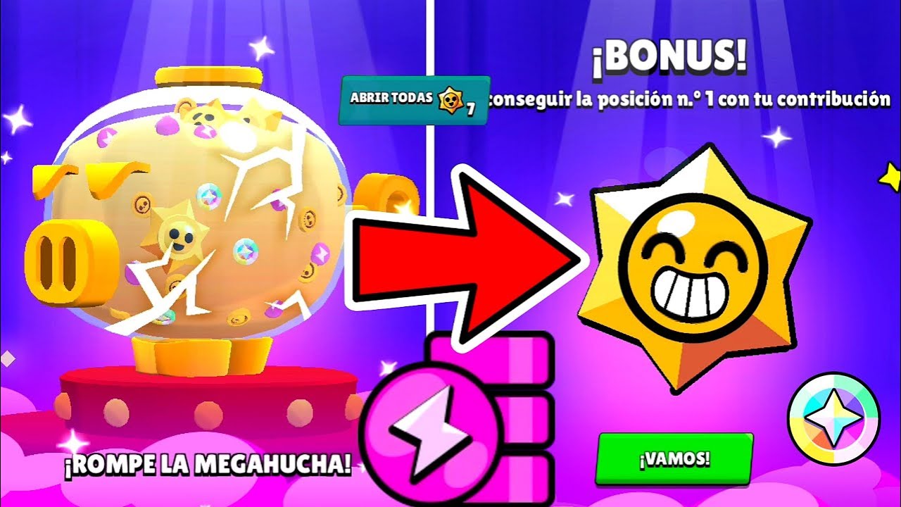 Recompensas de la Mega Hucha/Brawl Stars - YouTube