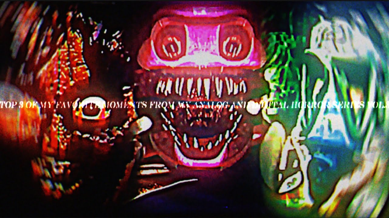 top 3 of my favorite moments from my analog and digital horror series ...