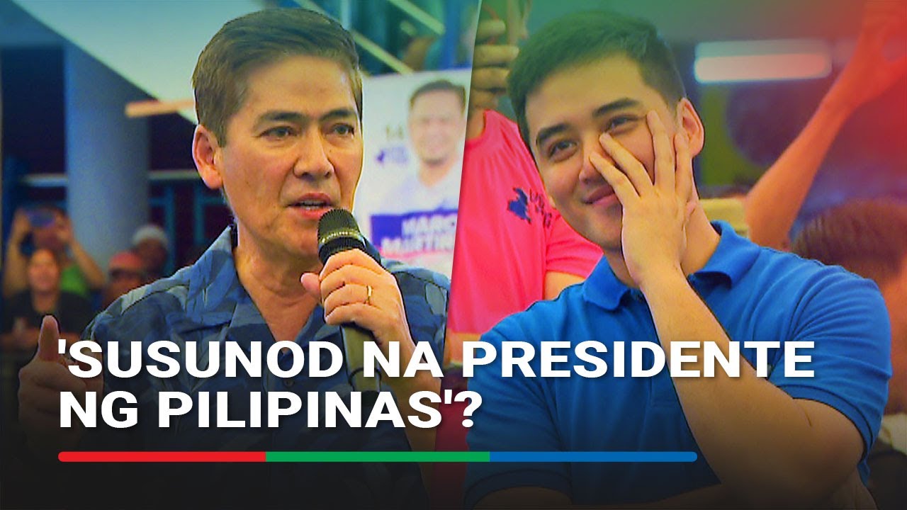 Vic Sotto calls son Vico 'next president' of PH | ABS-CBN News - YouTube
