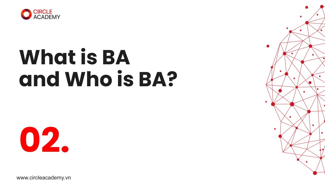 [BAF Video] M1.3 Who is BA and Different Roles of BA? - YouTube
