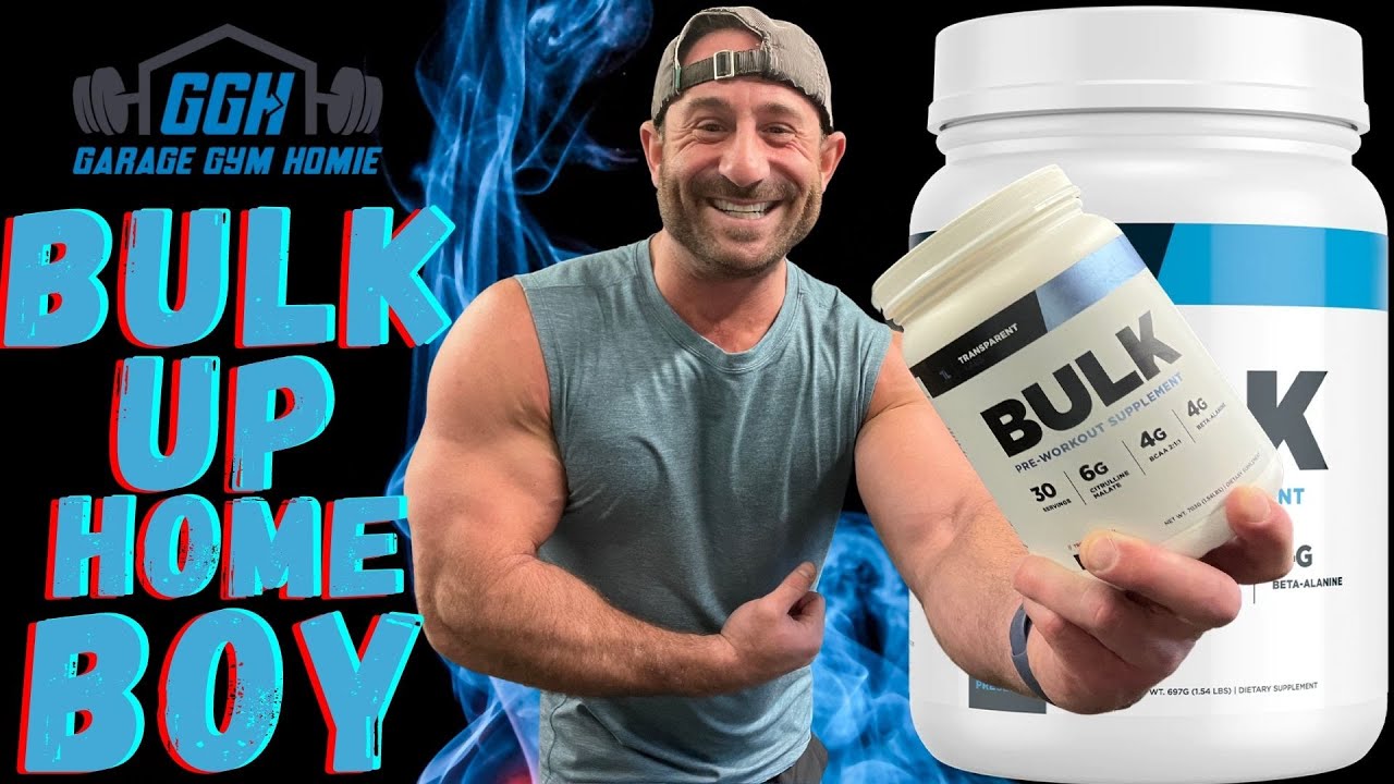 Best Pre Workout For Building Muscle!? 😎 Transparent Labs Bulk Pre ...