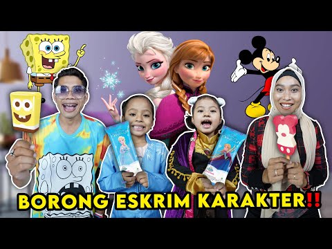 BERBURU ESKRIM KARAKTER SESUAI BAJU KITA‼️😱 KITA BORONG SEMUANYA‼️😱