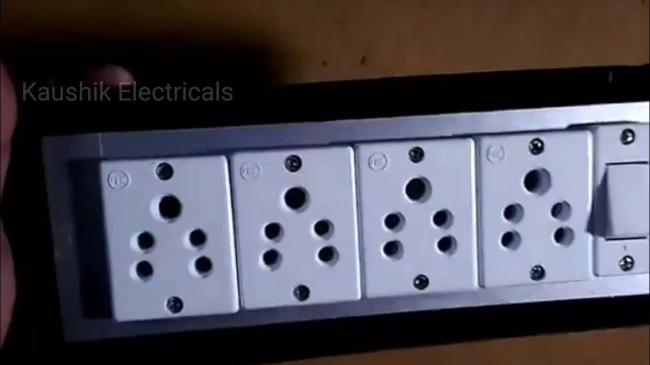 How To Make A Extension Board At Home | Kaushik Electricals - YouTube
