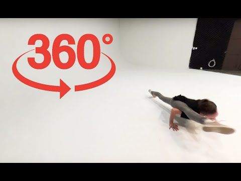 360 VR photoshoot backstage with Amir Gumerov - Amalia Maximova