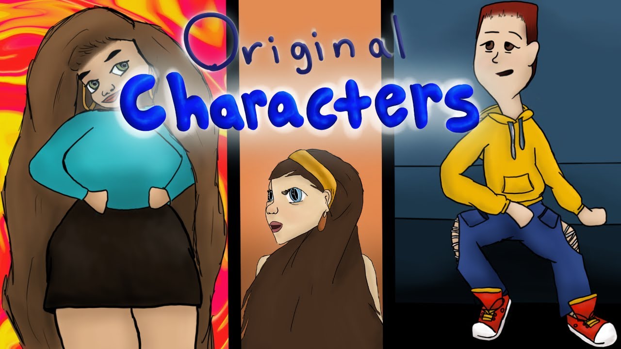 Original Characters: Digital Art Time Lapses Of My Original Characters ...