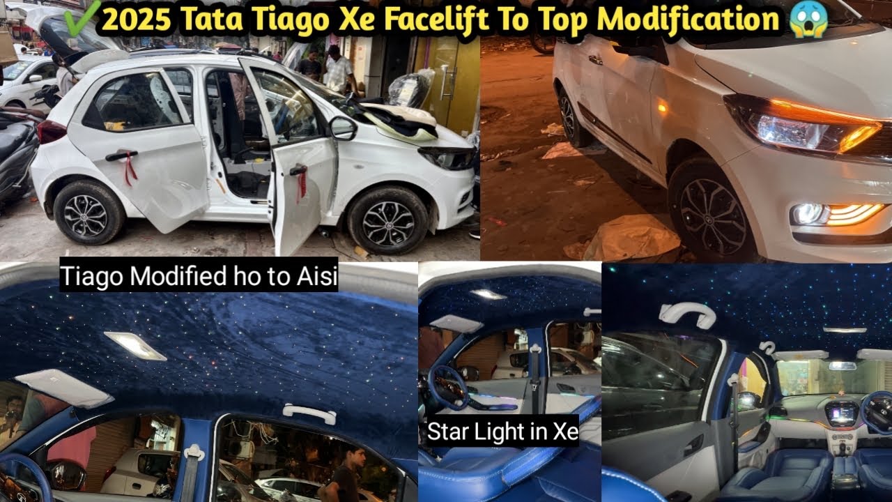 2025 Tata Tiago Facelift xe To Top Modification Tiago facelift Taigo ...