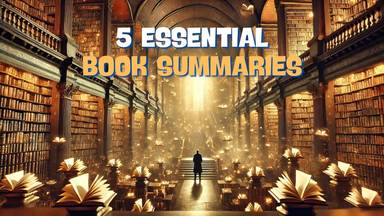 📚 Top 5 Essential Book Summaries You Can't Miss! Classics Unveiled! 🌟 ...