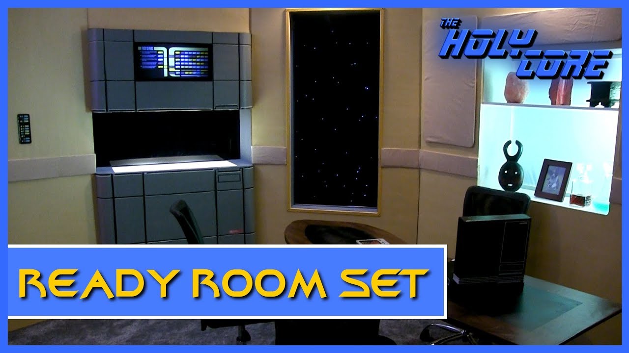Making a Star Trek Fan Film - Ready Room Set | The Holy Core - YouTube