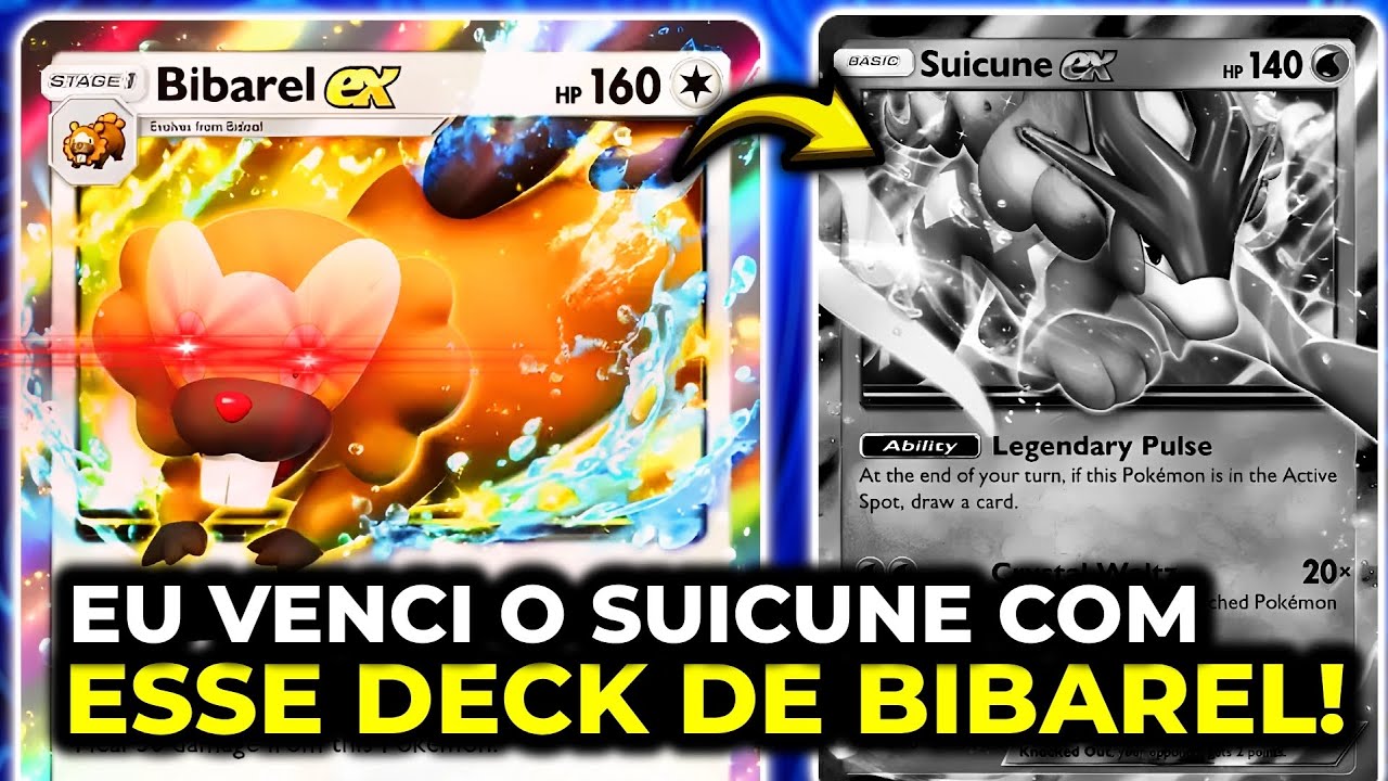 COMO ISSO DEU CERTO? Eu fiz um deck de BIBAREL EX que funciona ...