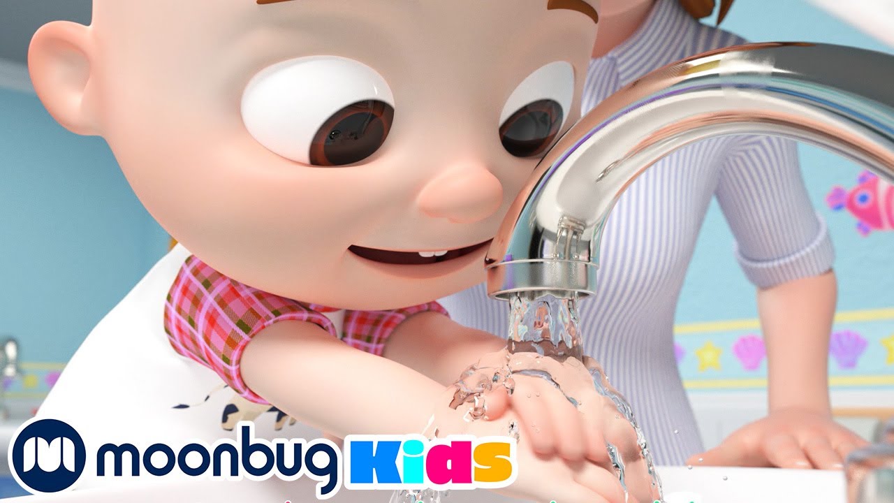 Wash Your Hands Song - Sing Along | @CoComelon | Moonbug Literacy - YouTube