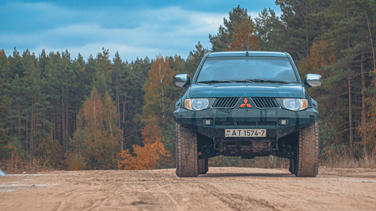 Лифт подвески Mitsubishi L200/ Lift suspension Mitsubishi L200 Triton ...