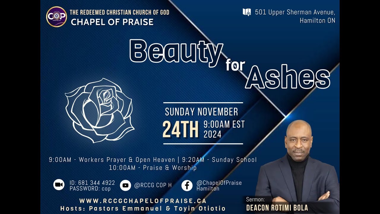 RCCG COP November 24th 2024 Sunday Service - YouTube