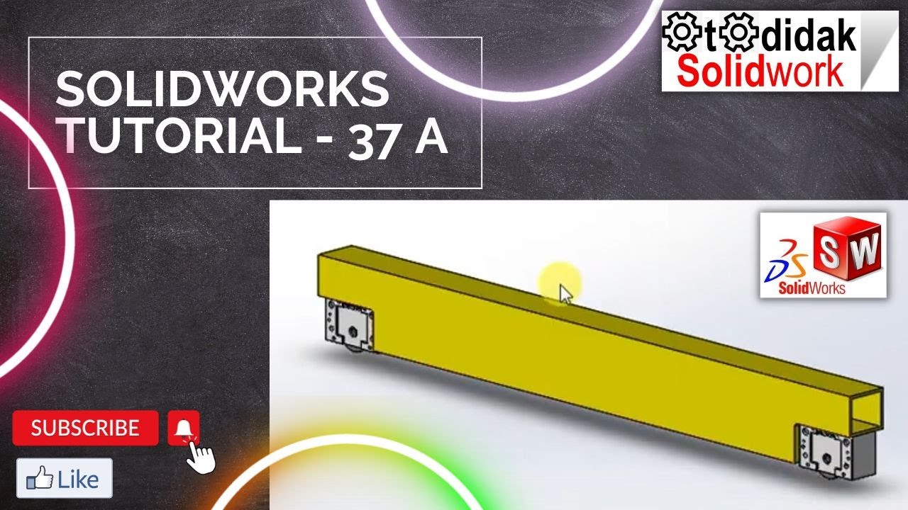 Solidworks Tutorial - 37 (How to make End Carriage SWL 3Ton in ...