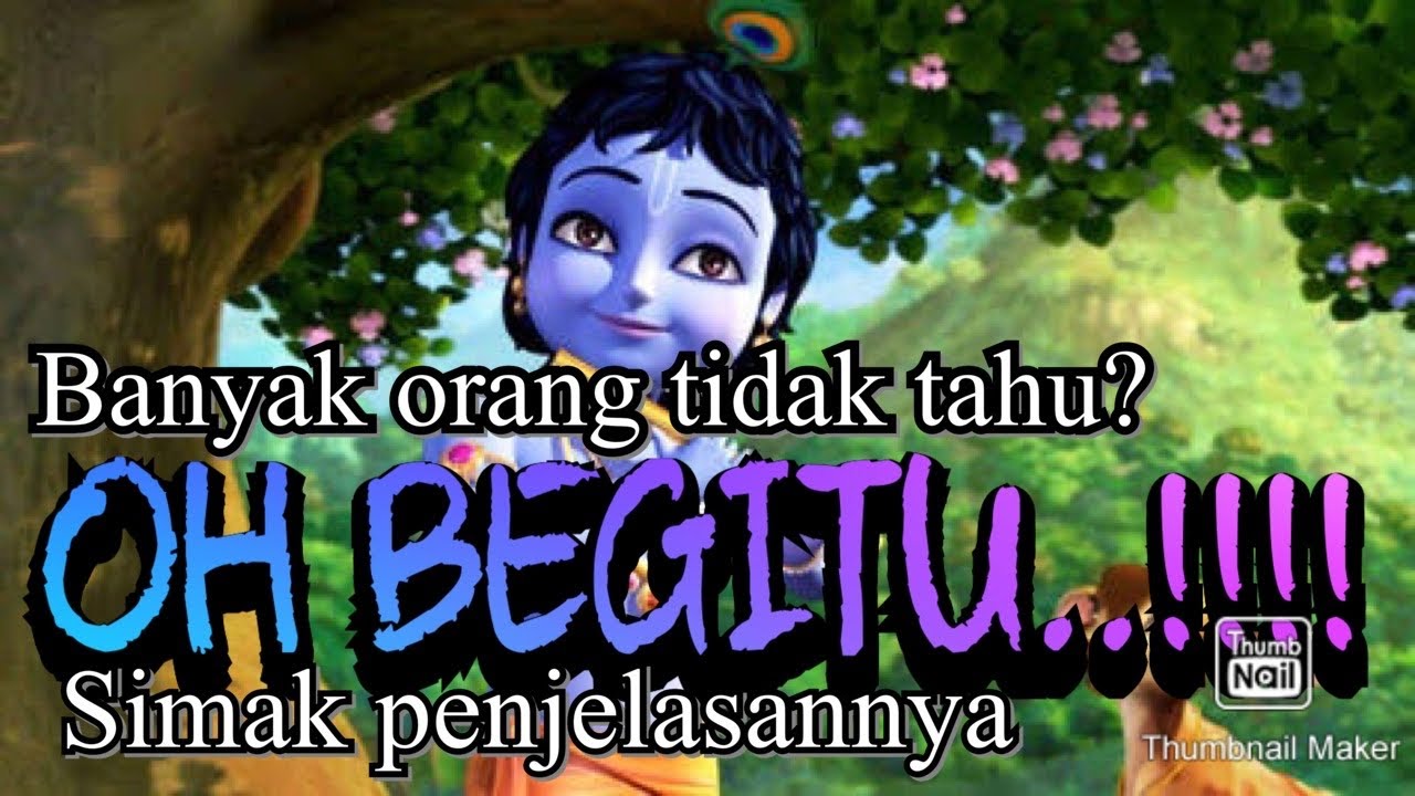 Mengapa dewa krishna berwarna biru?inilah alasannya - YouTube