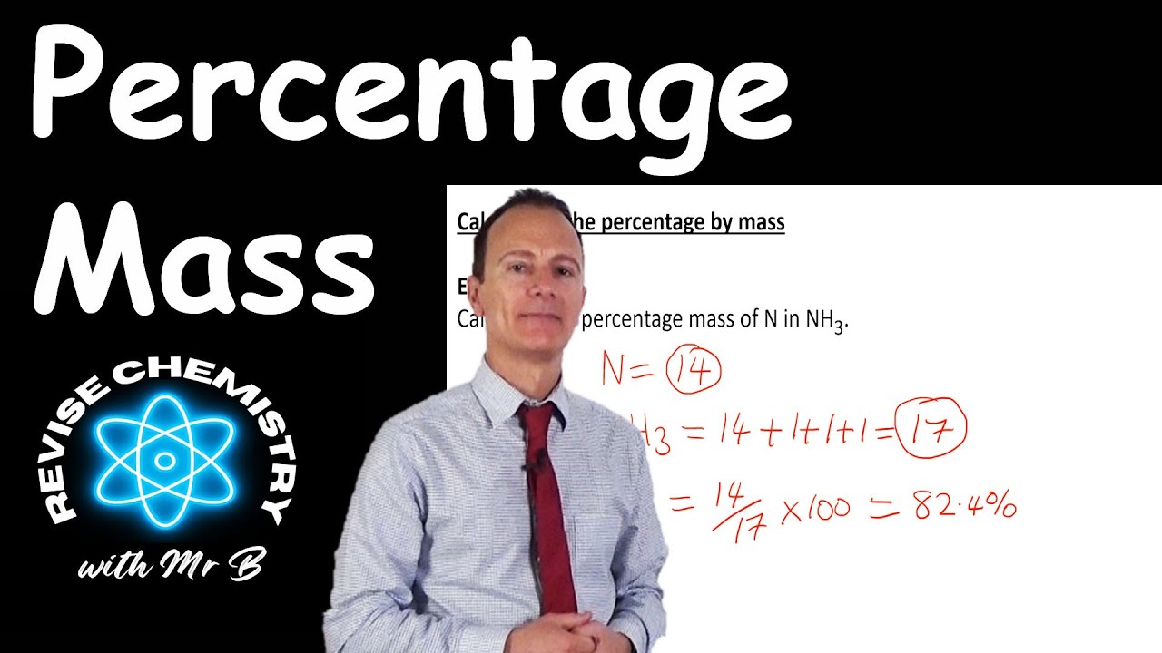 How to calculate the PERCENTAGE BY MASS. GCSE Chemistry - YouTube