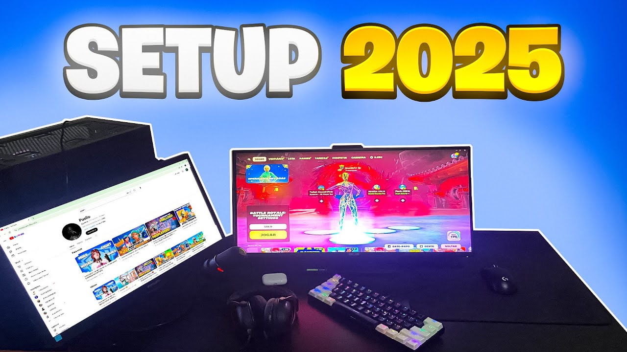 SETUP GAMER 2025 🖥️ - YouTube