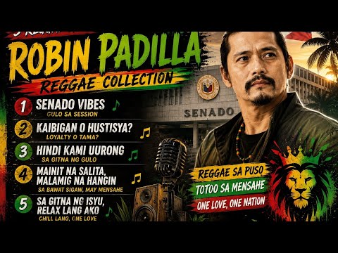 ROBIN PADILLA REGGAE COLLECTION 2026–2027 | 5 TRENDING SONGS ABOUT SENATE DRAMA 🔥