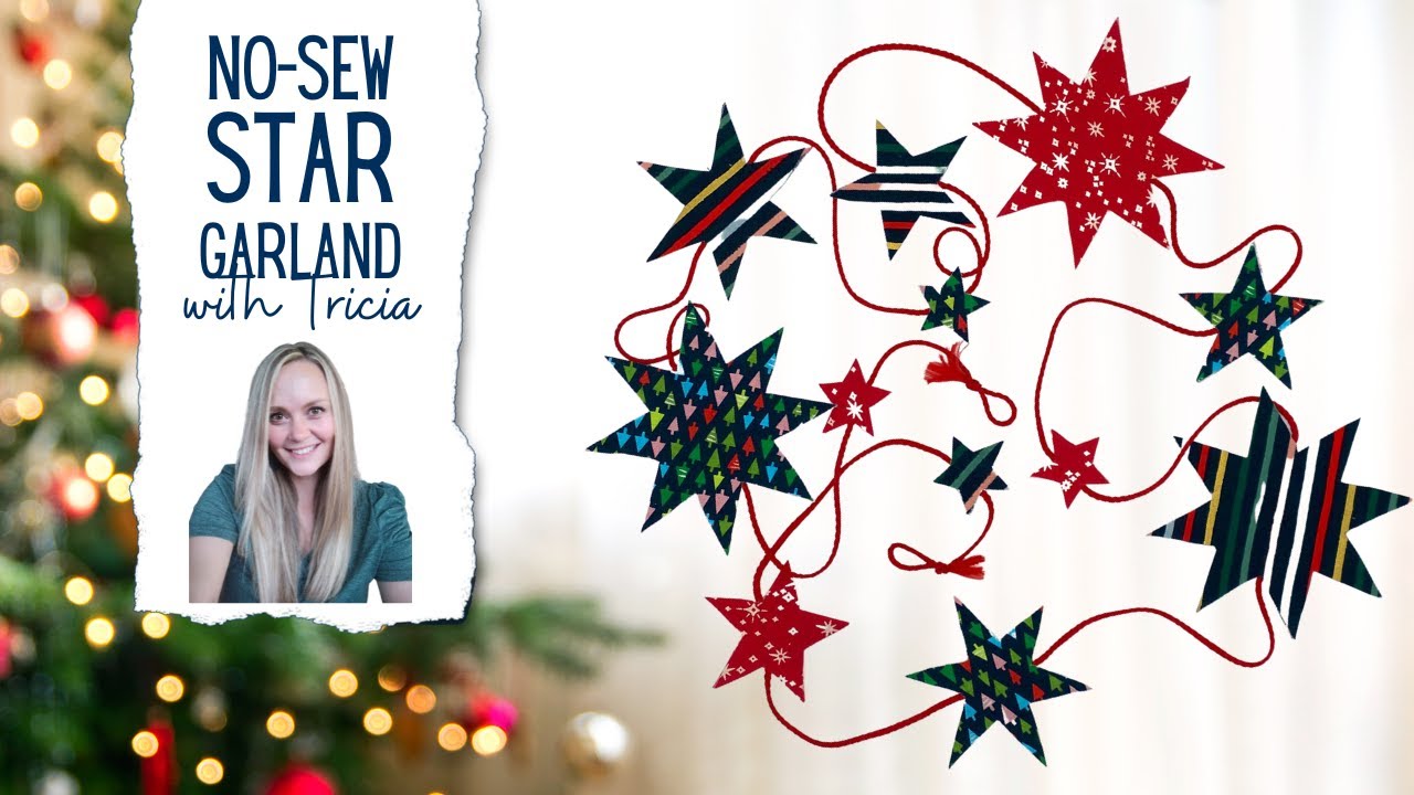 Star Garland For Christmas Tree How To Make A Salt Dough Star Garland