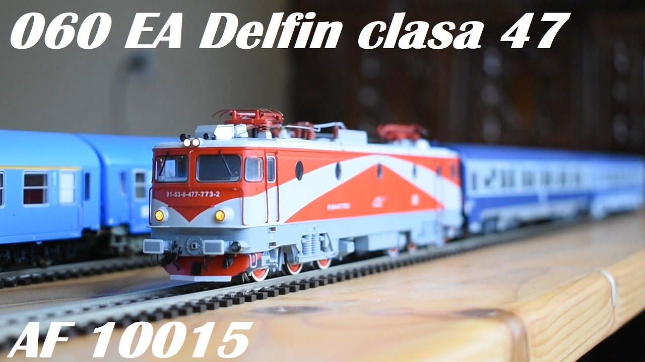 Prezentare locomotiva 060 EA Delfin | AF 10015 - YouTube