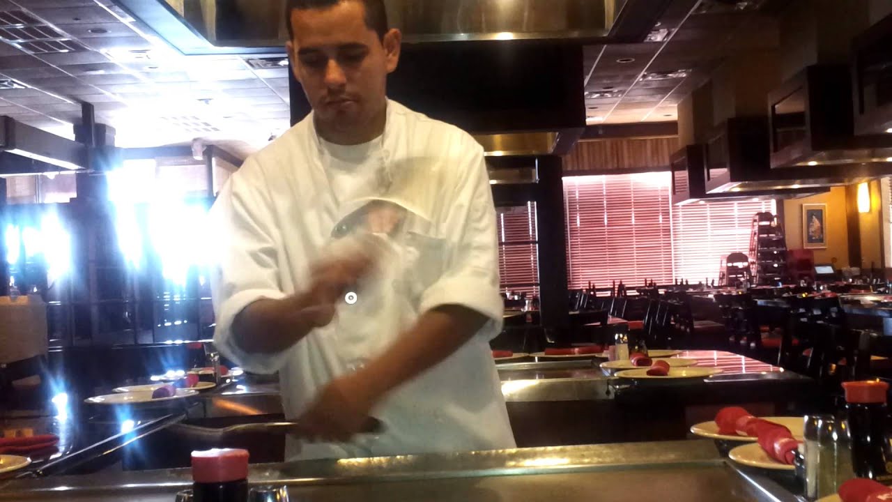 The best hibachi show - YouTube