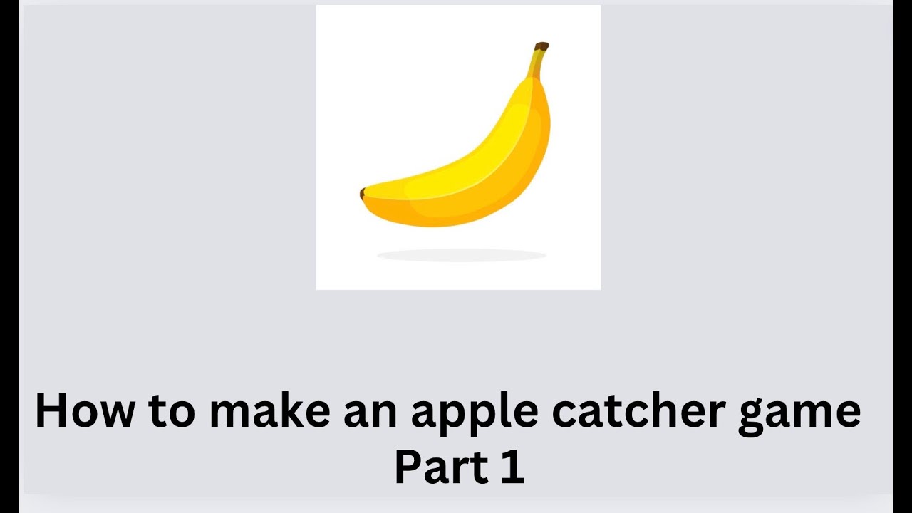 How to make an Apple catcher gam on Mblock part1 - YouTube