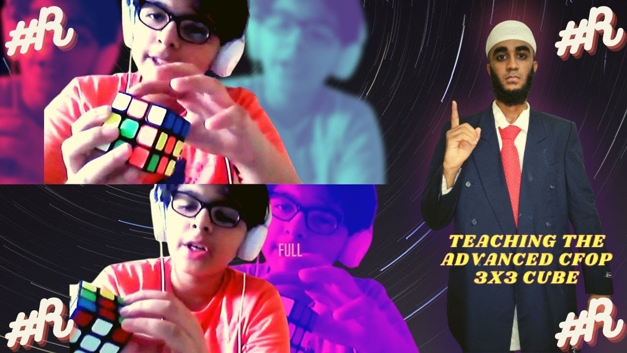 Teaching My Student Rehan To Solve Advance CFOP - 3x3 Rubik's Cube ...