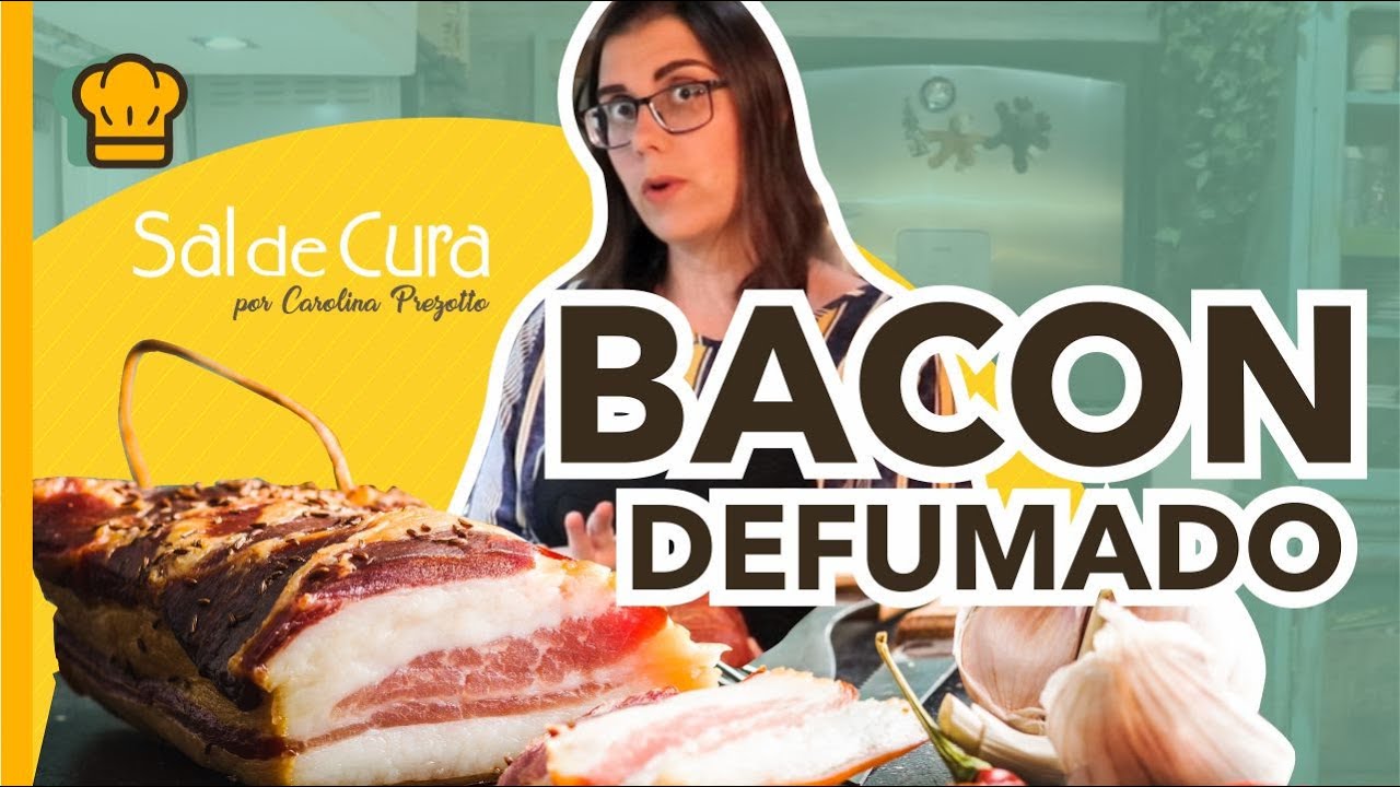 COMO FAZER BACON DEFUMADO CASEIRO | RECEITA BACON CASEIRO E ENROLADO ...