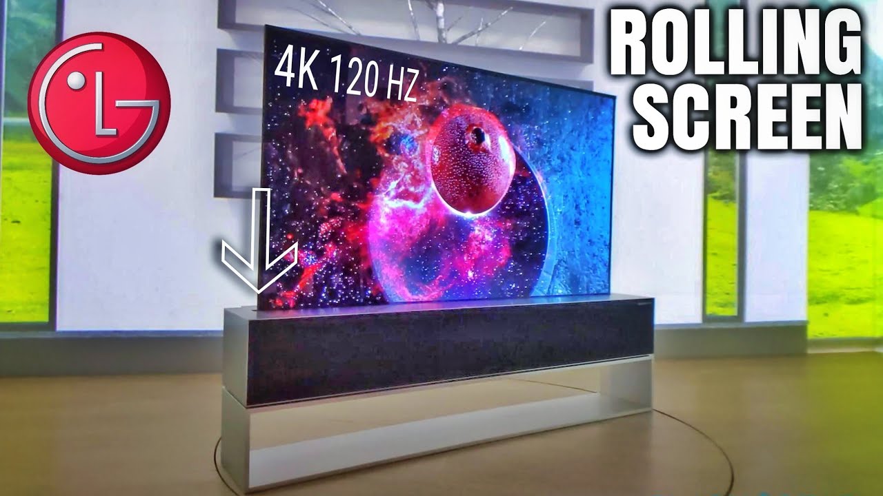 LG Signature 4K Rollable TVs are here! - The Signature OLED R Series ...