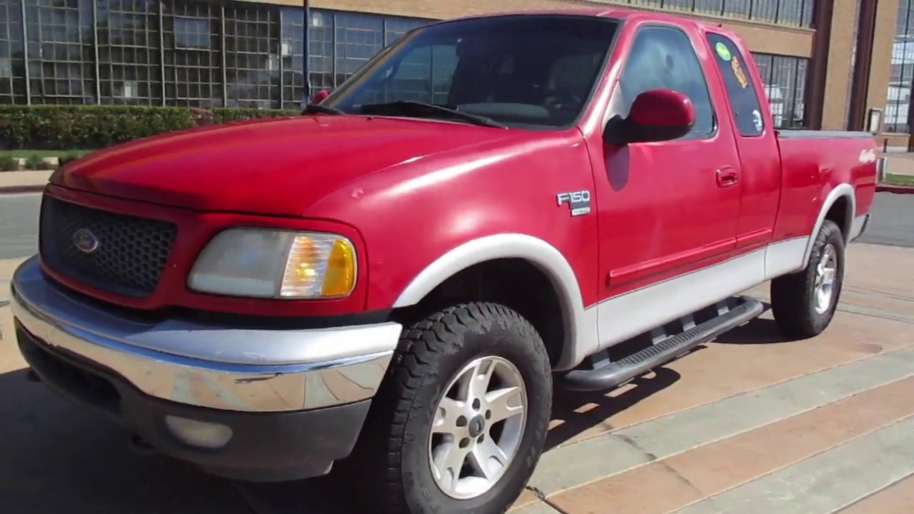 2000 Red F150 4x4 Walkaround - YouTube