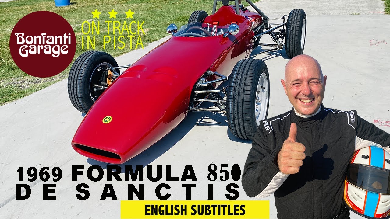 DE SANCTIS FORMULA 850 torna in pista dopo il restauro! BONFANTI GARAGE ...