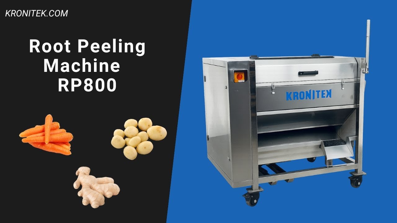 Root and Peeling Machine RP800 | 🥔Vegetable / 🥕🫚 Roots - YouTube