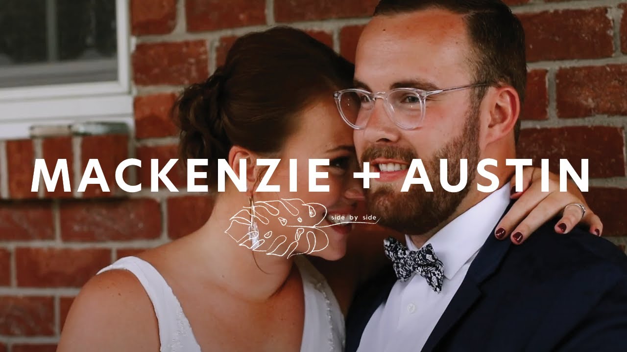 Mackenzie + Austin | Richmond Indiana Backyard Wedding - YouTube