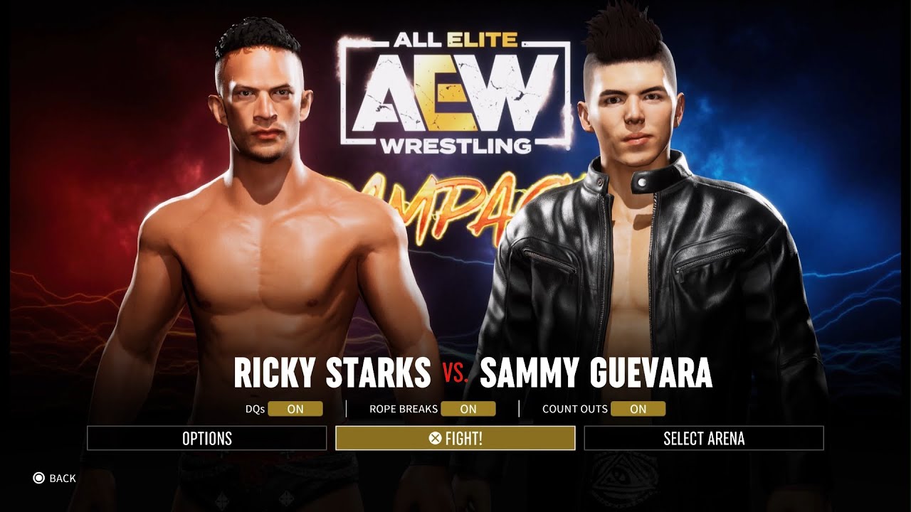 AEW: Fight Forever - Ricky Starks vs. Sammy Guevara - YouTube